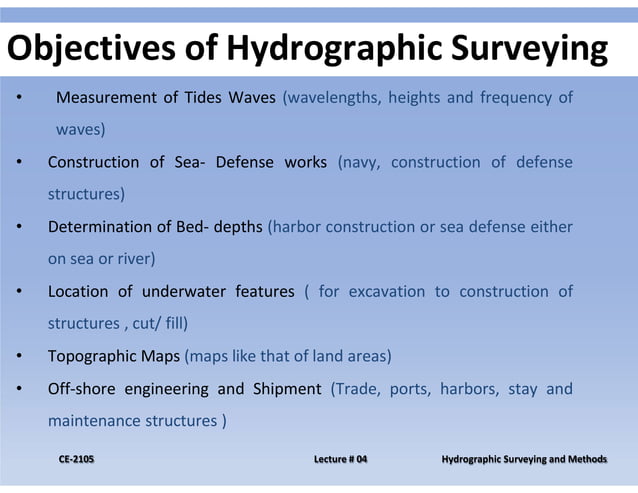 4- Hydrographic Surveying.pdf | Geology | Science