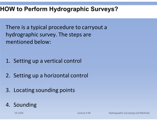 4- Hydrographic Surveying.pdf | Geology | Science