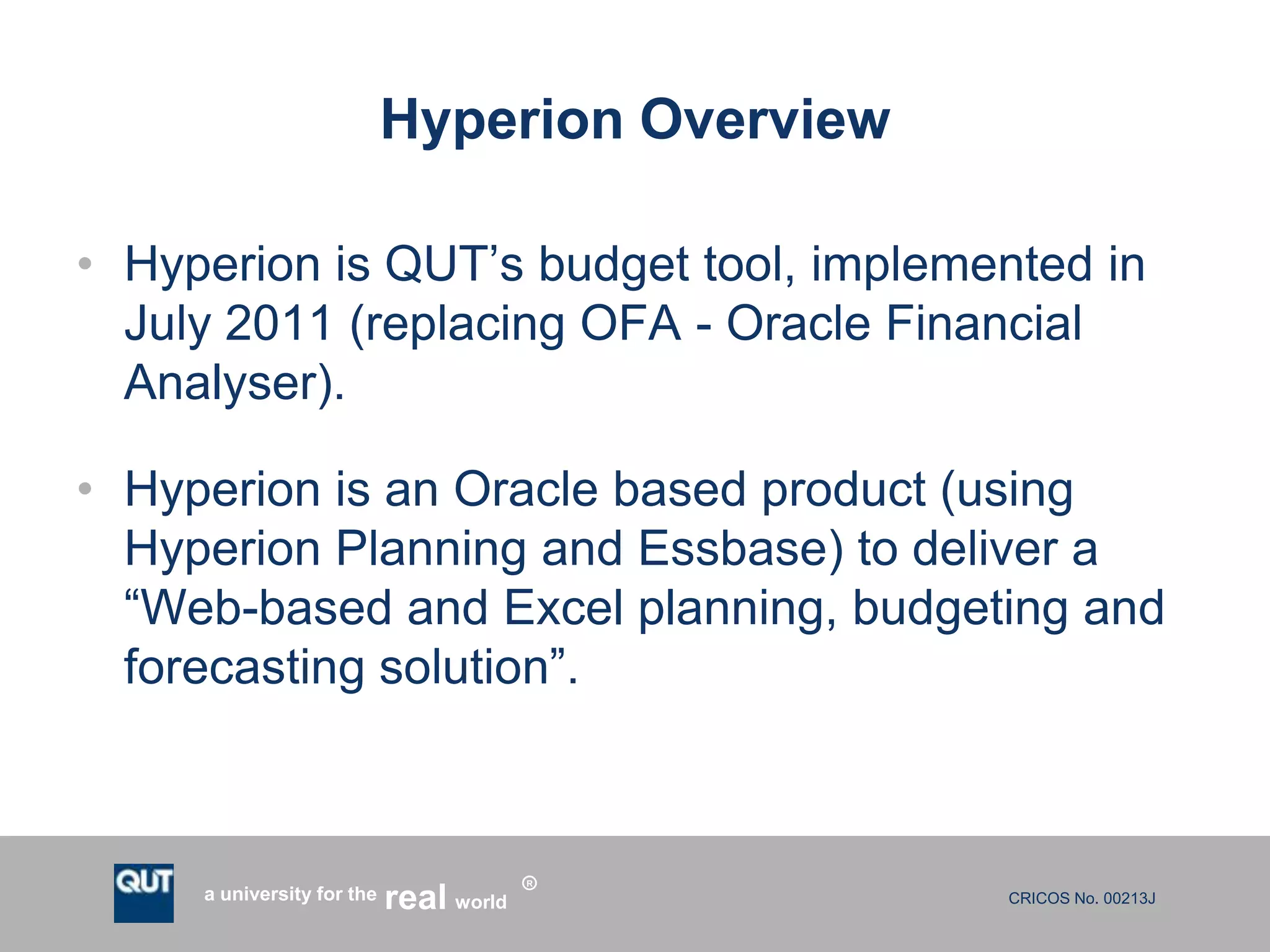 HYPERION - IBANK | PPTX