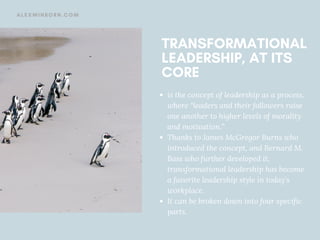 The 4 Elements of Transformational Leadership | PDF