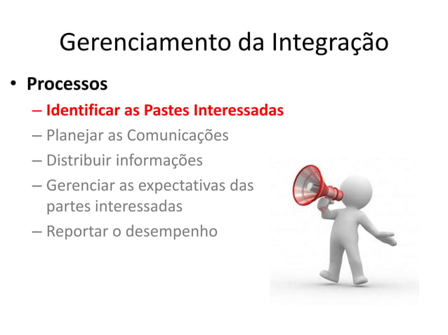Identificar as Partes Interessadas | PPT