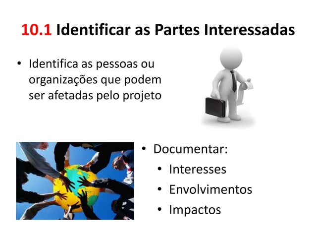 Identificar as Partes Interessadas | PPT