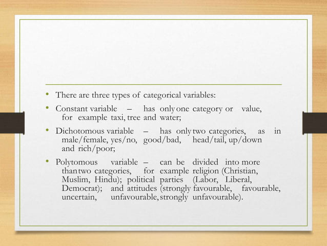 identifying variables | PPT