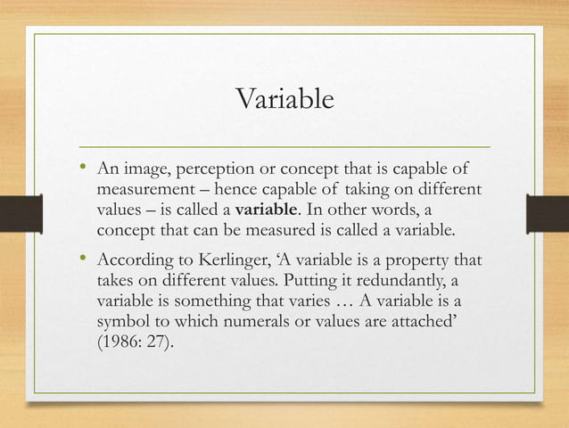 identifying variables | PPT