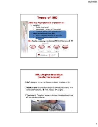 Ischemic heart disease | PDF