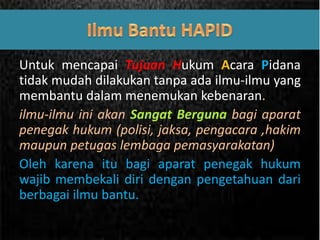 4 ilmu bantu hapid | PPTX