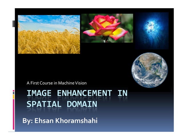 4 image enhancement in spatial domain | PPT