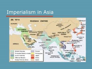 Imperialism In Asia Map
