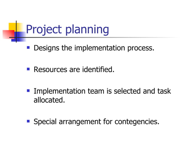 Implementation life cycle | PPT
