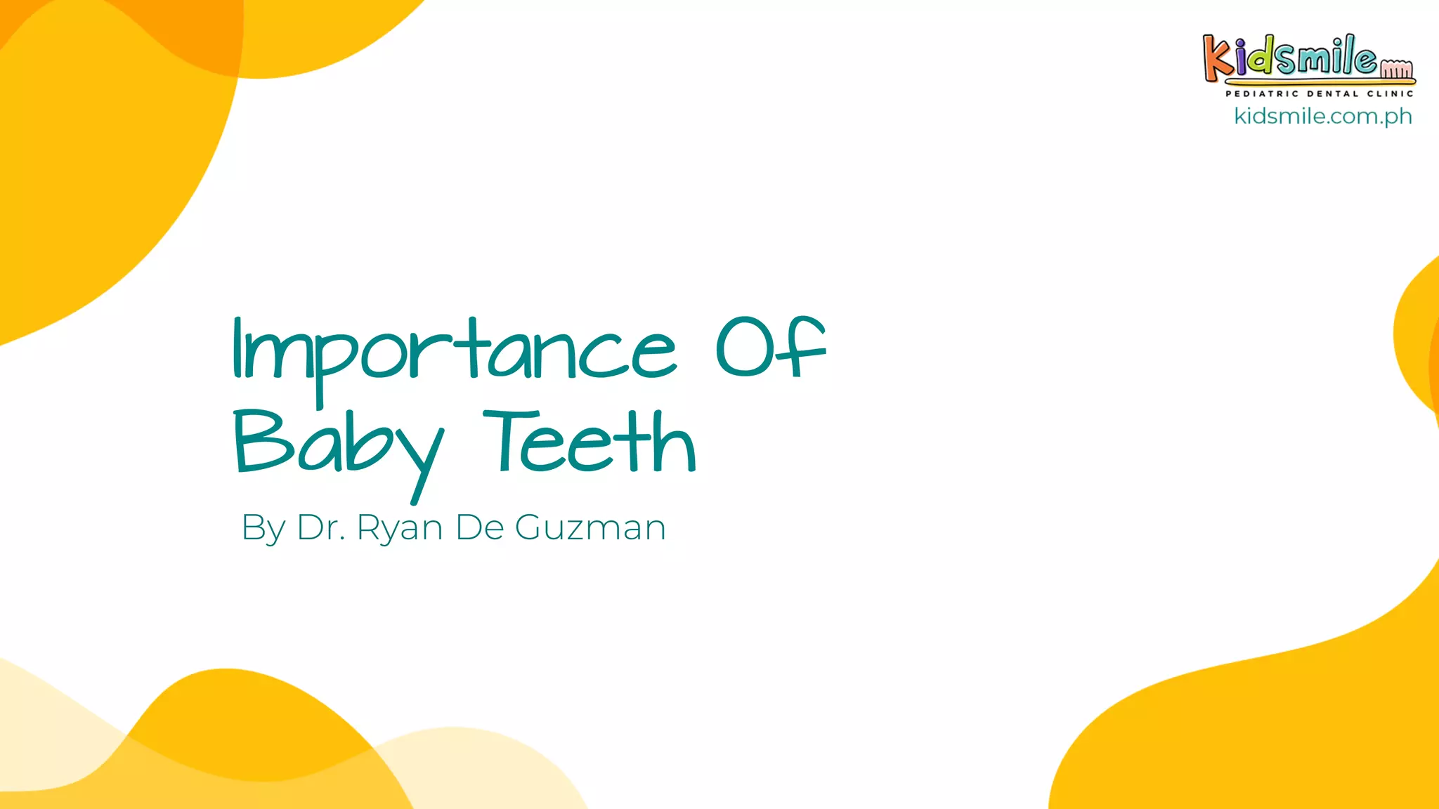Importance of Baby Teeth | PDF