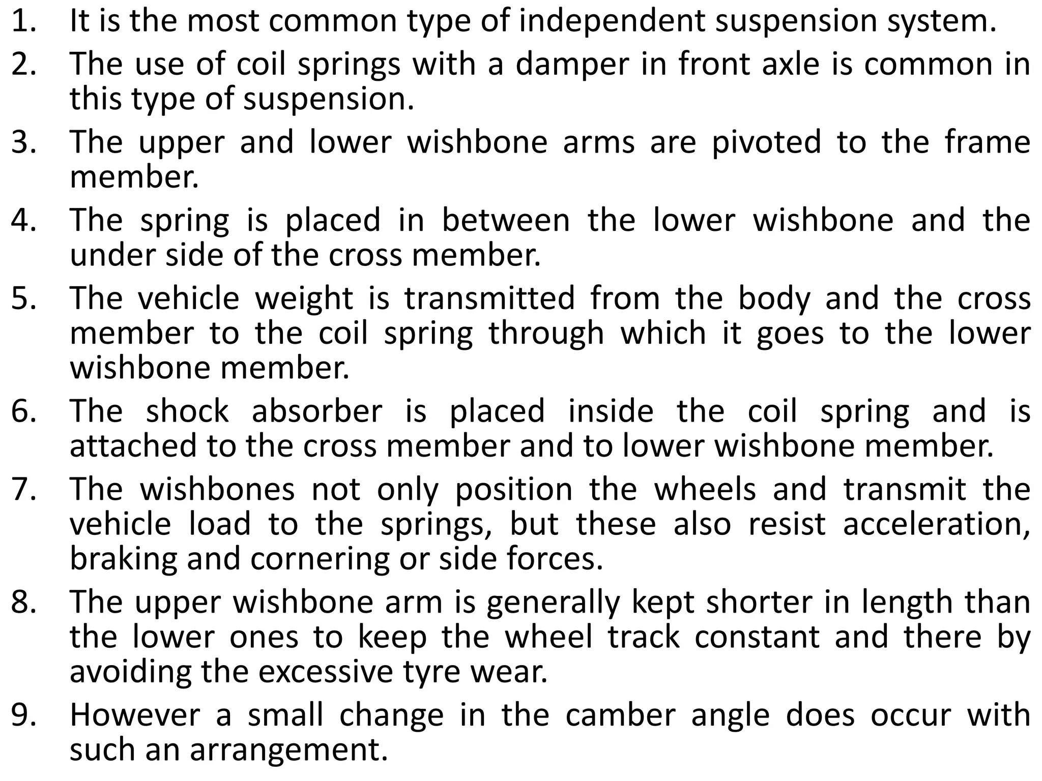 4 independed suspension system | PPTX