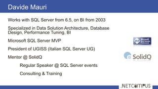 Indici - Come, Quando, Perchè | PPTX | Databases | Computer Software and Applications