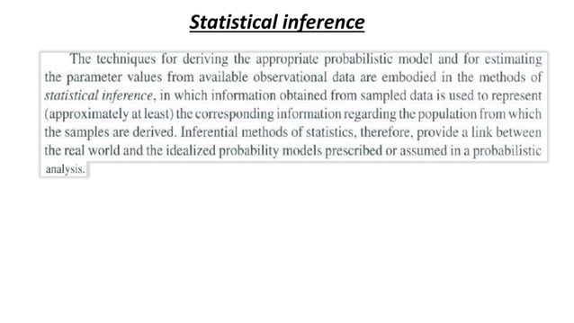 Inferential statistics .pdf | Science
