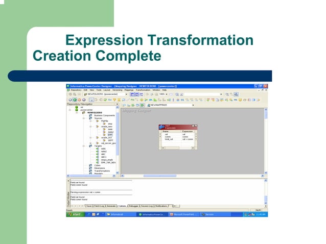 4 informatica transformation types sq and exp | PDF | Databases | Computer Software and Applications