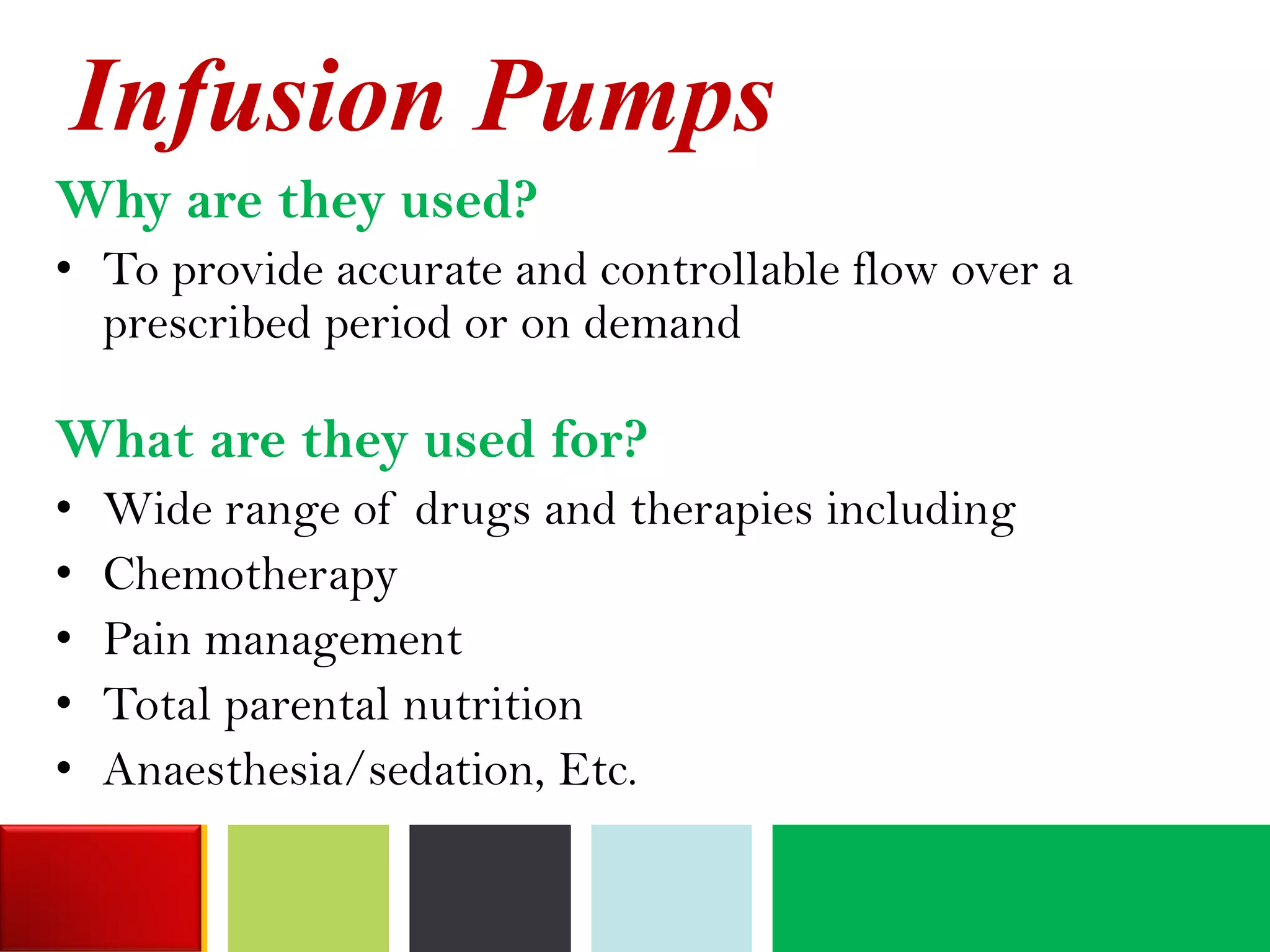 4 infusion pumps medical equipment | PPT