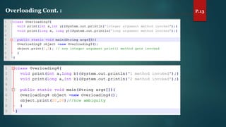 4- Inheritance, Aggregation, Encapsulation and Overloading | PPTX