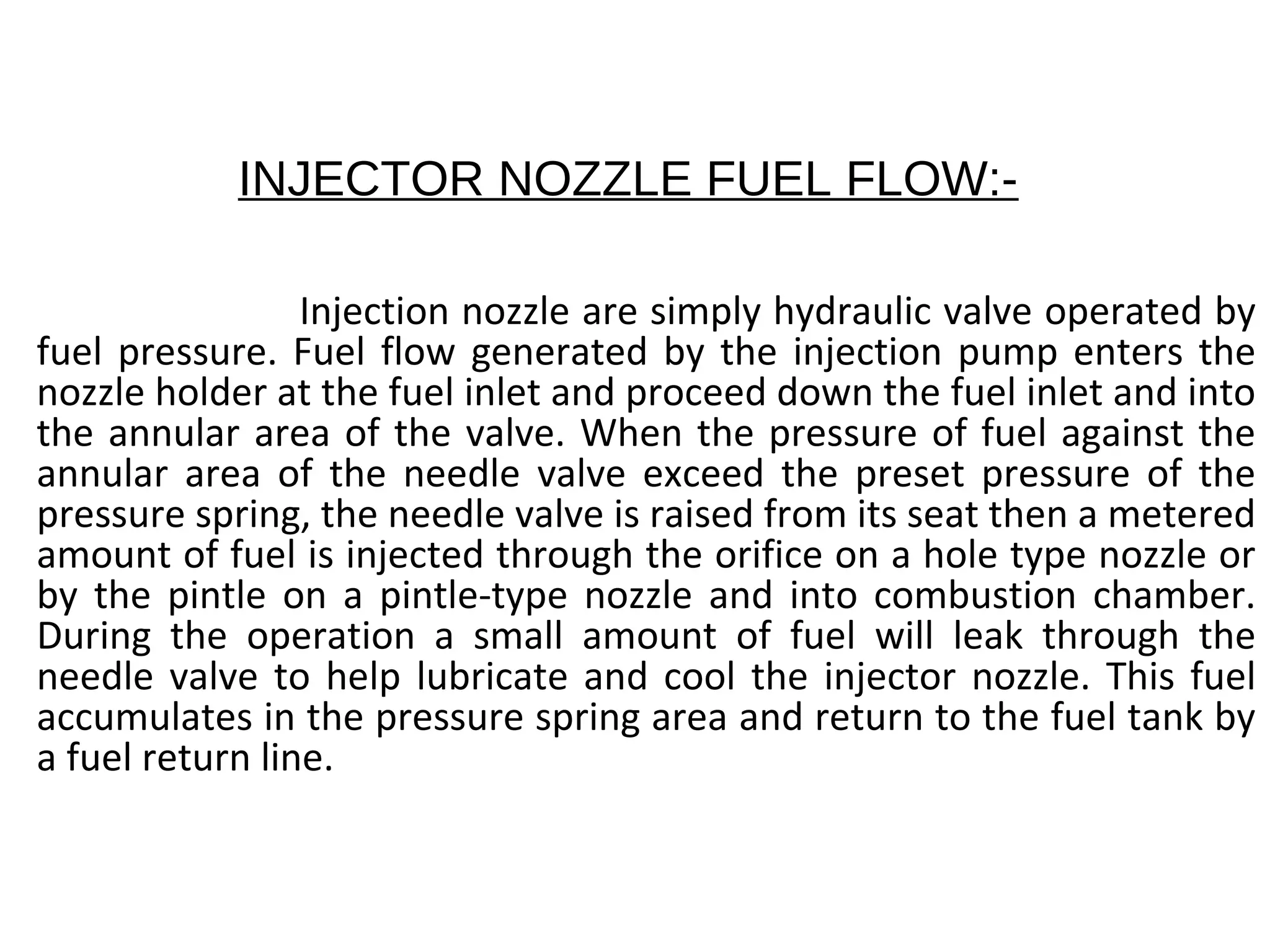 injector in diesel engine | PPT
