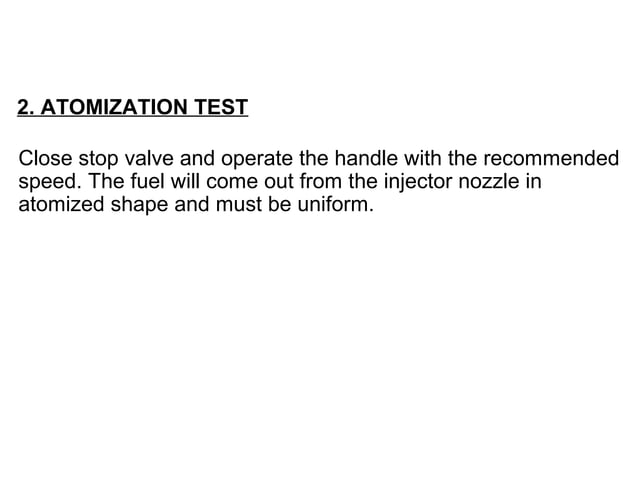 injector in diesel engine | PPT