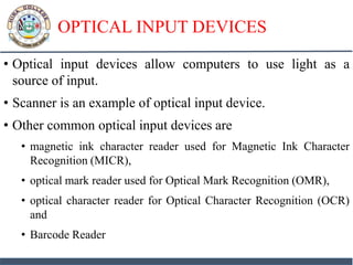 4 input and output devices | PDF