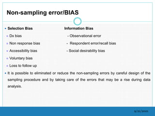 4 introduction to elementary sampling theory 17749 | PPT