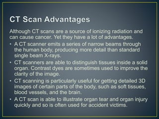Intro to CT scan machine | PPTX