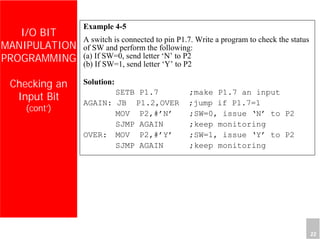 4 io port-programming | PPT