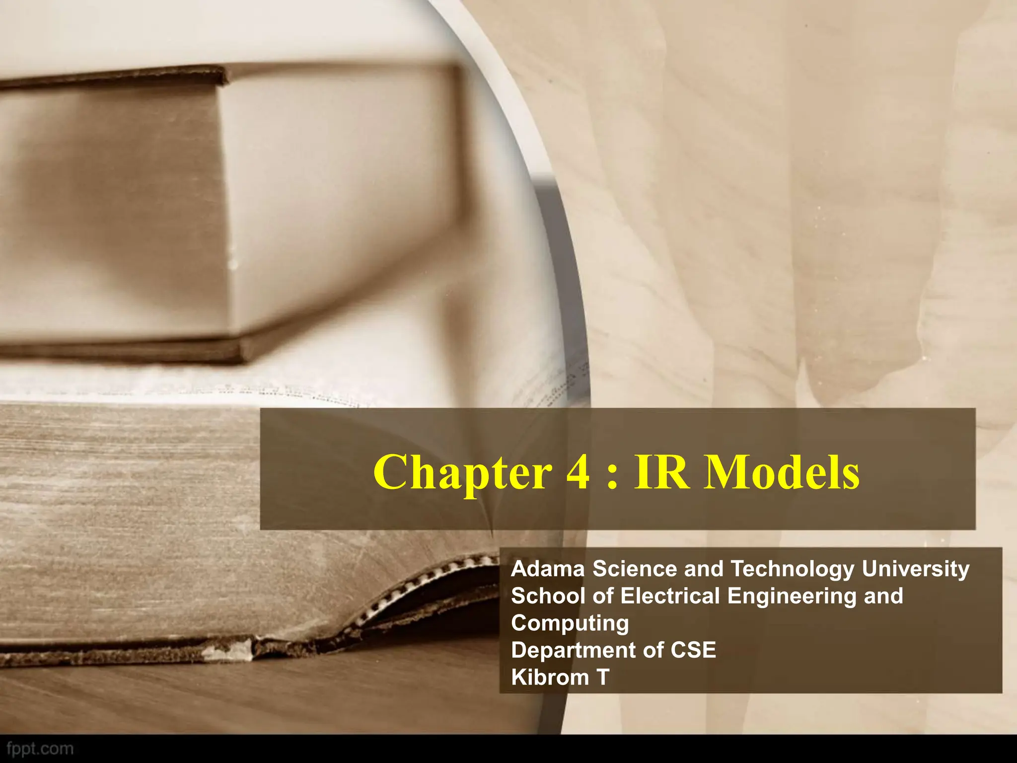 4-IR Models_new.ppt