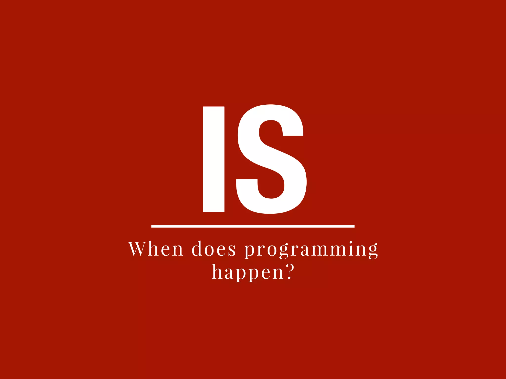 IS L04 Programming Language | PDF
