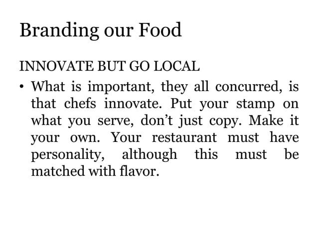 Chef Jam Melchor - Filipino Cuisine: From National Dish to Regional ...