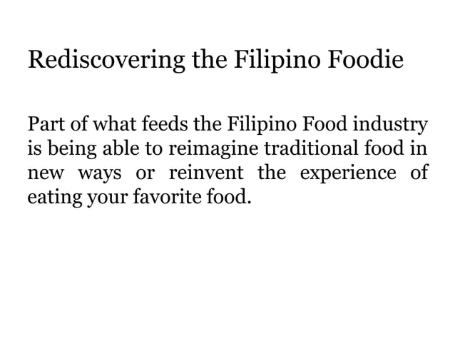 Chef Jam Melchor - Filipino Cuisine: From National Dish to Regional ...