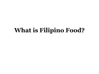 Chef Jam Melchor - Filipino Cuisine: From National Dish to Regional ...