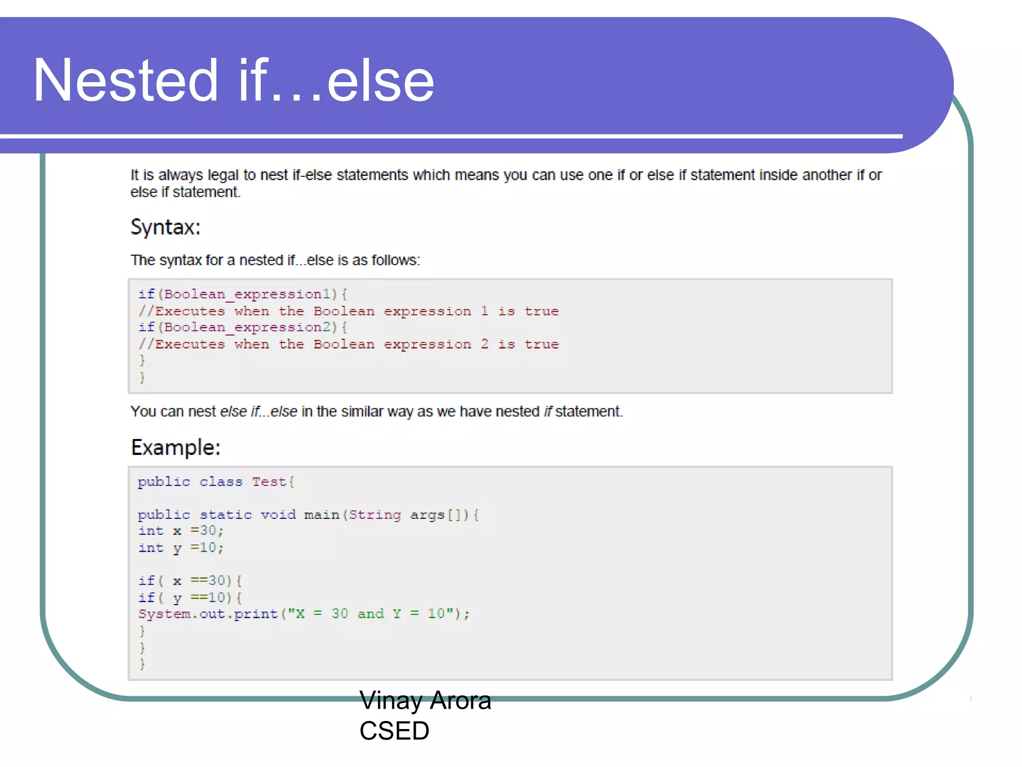 4 java - decision | PPT