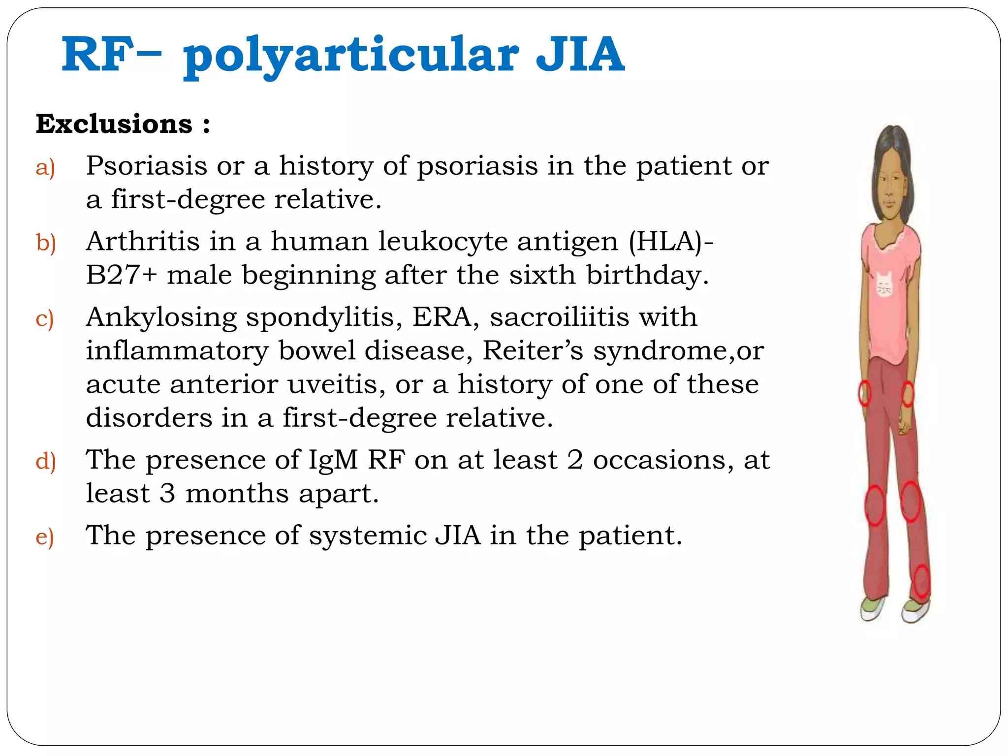 Juvenile idiopathic arthritis (JIA) | PPTX