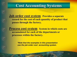 4. job order cost systems | PPT