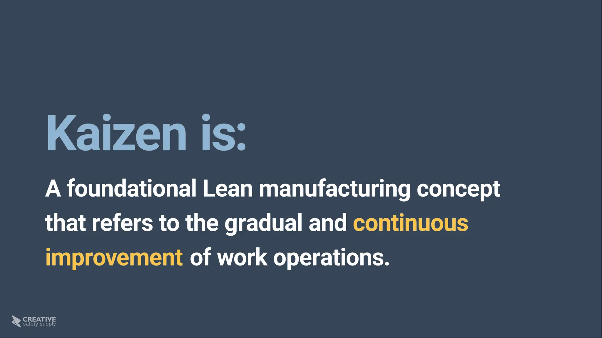 4 - Kaizen-Powerpoint ,Introduction to Kaizen What is Kaizen? | PPTX