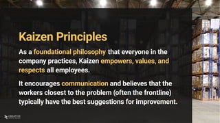 4 - Kaizen-Powerpoint ,Introduction to Kaizen What is Kaizen? | PPTX