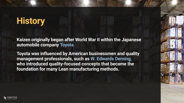 4 - Kaizen-Powerpoint ,Introduction to Kaizen What is Kaizen? | PPTX