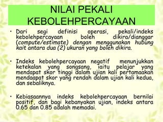 KEBOLEHPERCAYAAN ALAT UKURAN | PPTX