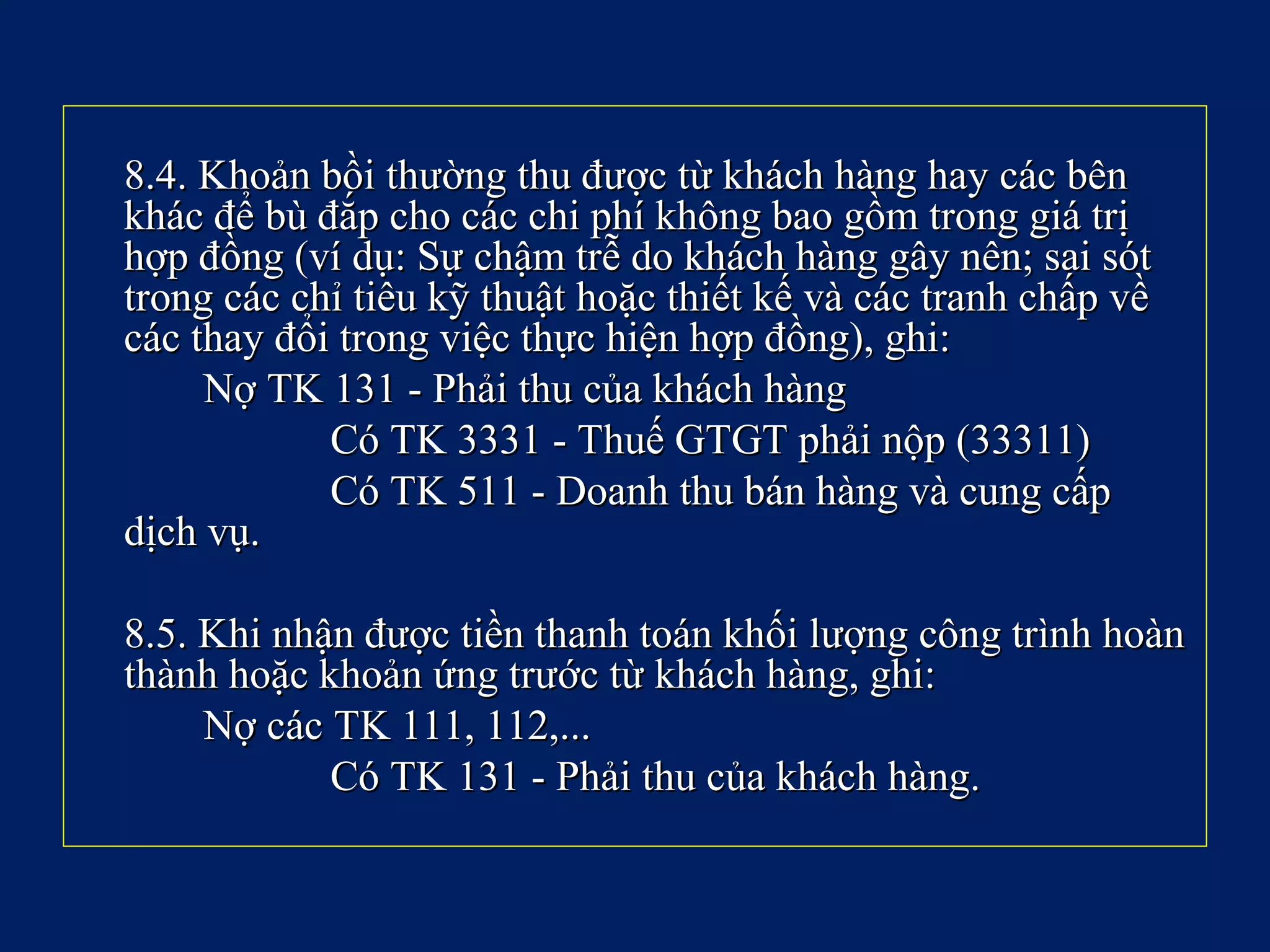 4. ke toan cac khoan phai thu | PPT