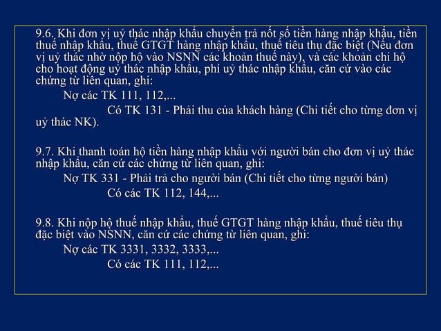 4. ke toan cac khoan phai thu | PPT