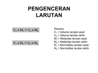 4.konsentrasi larutan | PDF