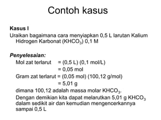 4.konsentrasi larutan | PDF