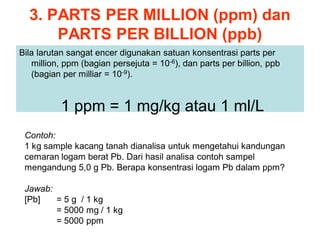 4.konsentrasi larutan | PDF