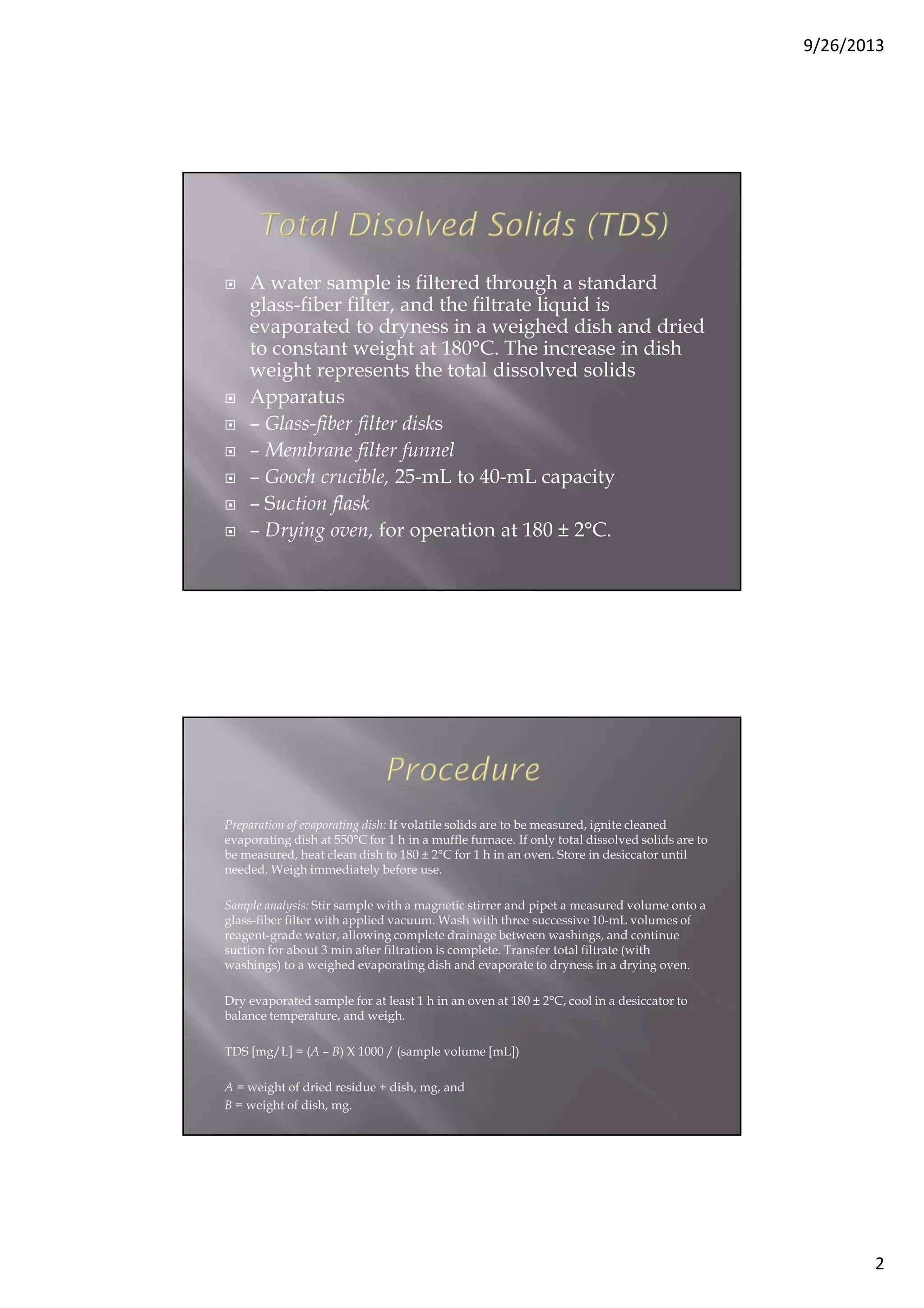 4 lab-tss-tds-vss | PDF | Science