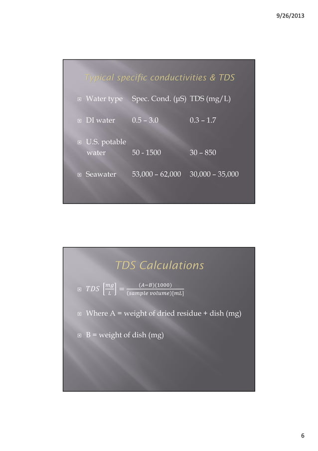 4 lab-tss-tds-vss | PDF | Science
