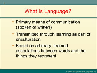 4. language and communication | PPT