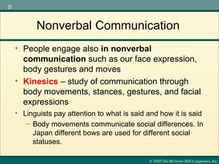 4. language and communication | PPT