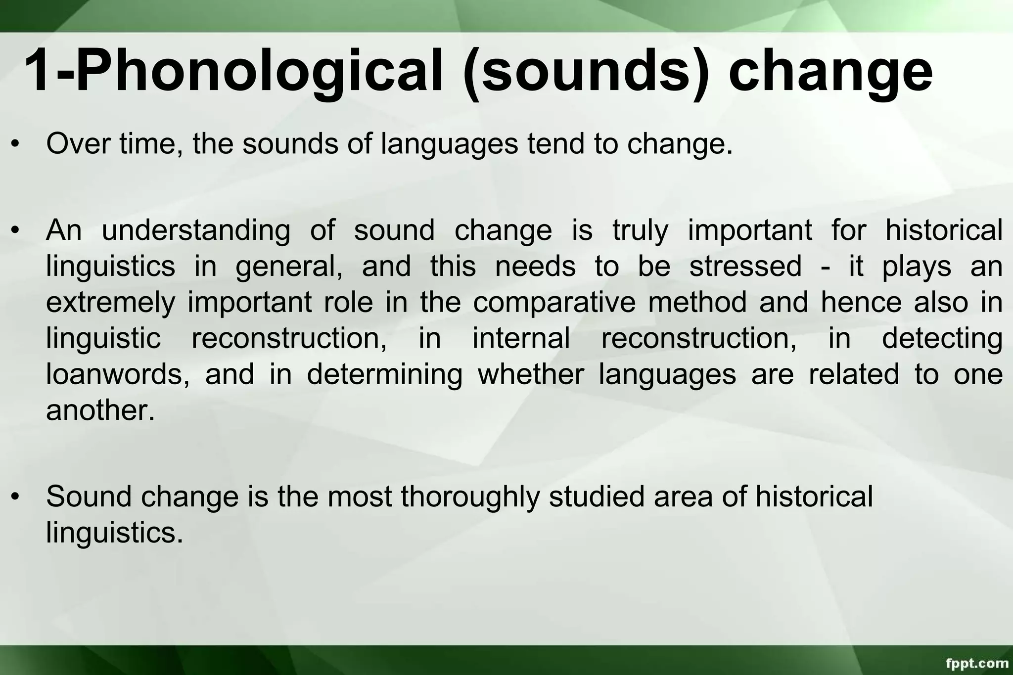 Language change | PPT