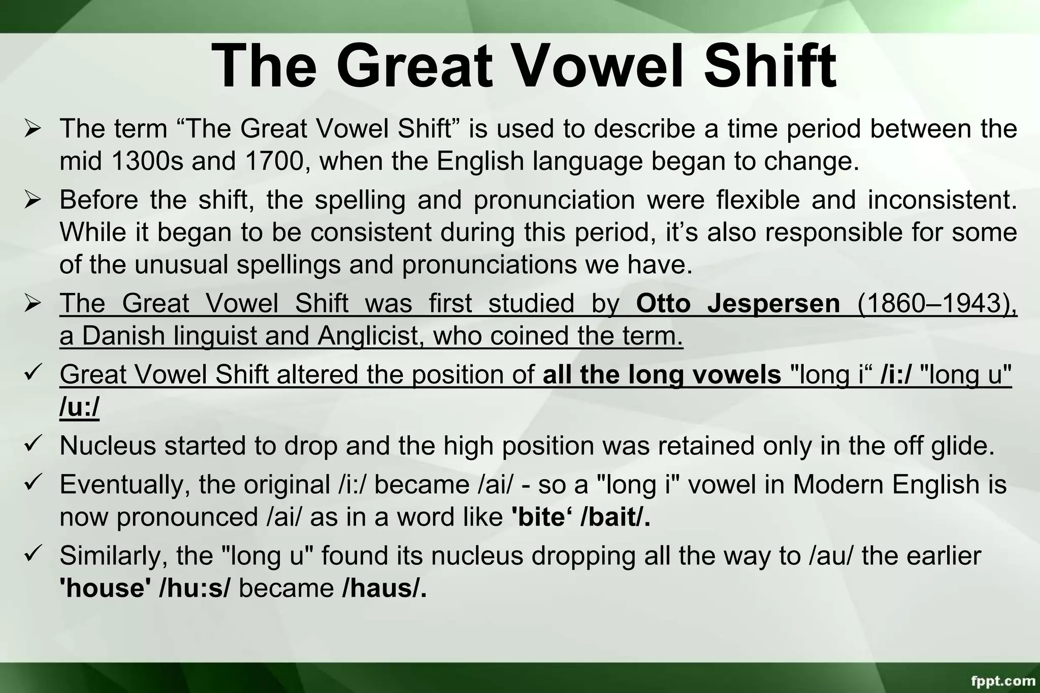 Language change | PPT