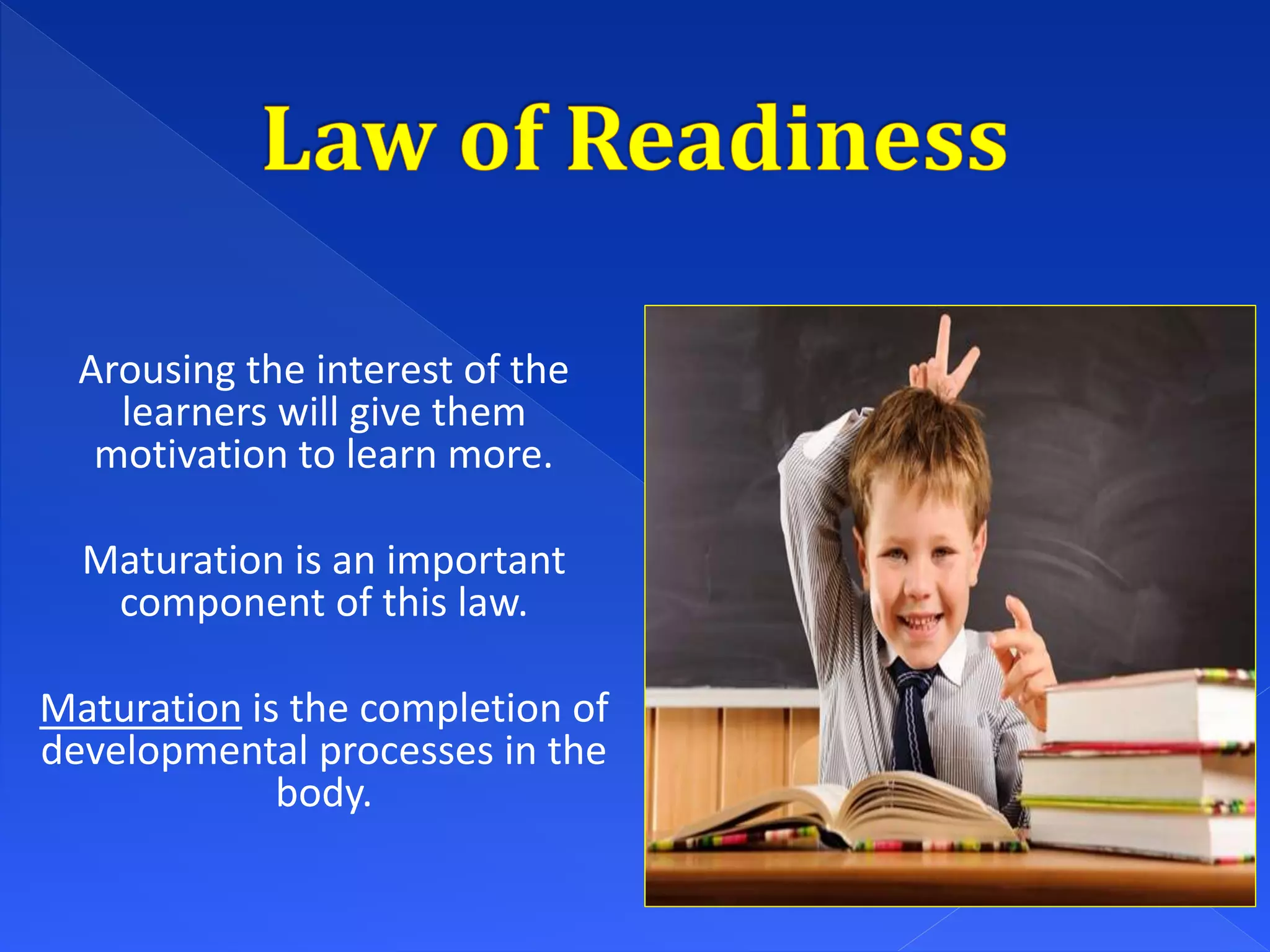 Laws of Learning | PPTX